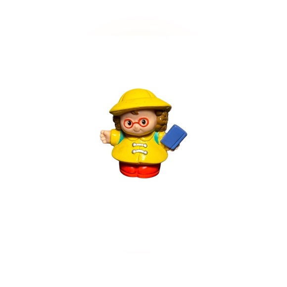 Mattel | Toys | Fisherprice Little People School Bus Yellow Raincoat ...
